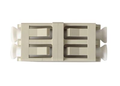 China Duplex LC Fiber Optic Adapter High Step Multimode Type Without Flange for sale