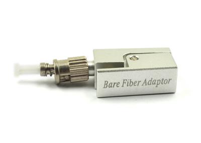 China ST / UPC Bare Fiber Optic Adapter Single Mode Square Type 1 Year Warranty for sale