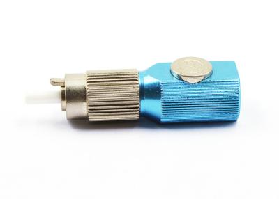 China Single Mode Round FC Bare Fiber Adapter Zirconia Ferrule 0 . 2dB Insertion Loss for sale