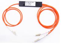 China 1x2 Multimode Fiber Optic Splitter High Performance 1 In 2 Out Type for sale