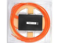 China FBT 1x4 PLC Splitter , ABS Box Fiber Optic Beam Splitter Without Connector for sale