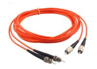 China ST LC SC FC Multimode Fiber Patch Cord 1 / 2 / 5M Length -40 - 75℃ Operating for sale