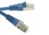 China Flat RJ45 SSTP Cat 7 Network Cable 10Gbps 600Mhz 1 - 100 Meters Length for sale