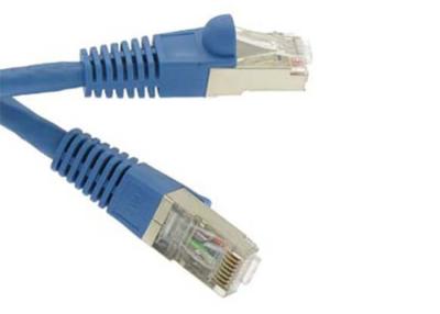 China Flat RJ45 SSTP Cat 7 Network Cable 10Gbps 600Mhz 1 - 100 Meters Length for sale