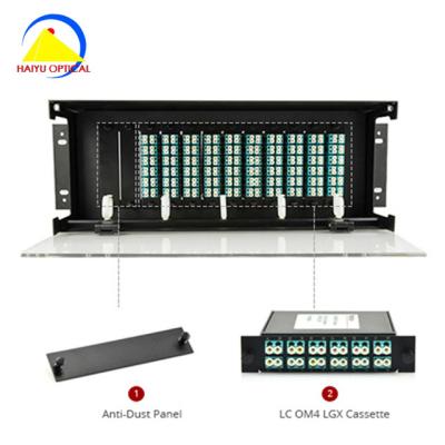 China 144 Fiber ST FC LC SC Connector MPO Patch Cord Cassette for sale