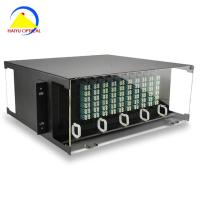 China 1.3mm Sheet 4U 240 Port MPO MTP Optical Patch Panel for sale
