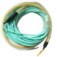 China Transparent PU Tube Pulling Eye Patch Cord Optical Fiber for sale