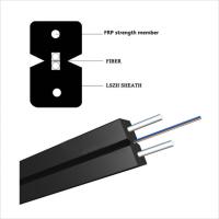 China 2 Core FTTH Coaxial 3000N Indoor Fiber Optic Cable For ODF for sale