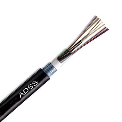 China Self Support 24 Core ADSS G652D Armoured Outdoor Cable for sale