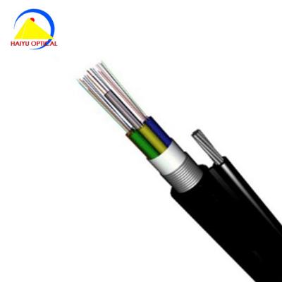 China HDPE Sheath Outdoor Fiber Optic Cables GYTC8A Loose Tube for sale