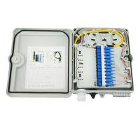 China FTTH 12 Port Fiber Optic Termination Box Electrostatic Spraying for sale