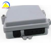 China FTTH Indoor Dustproof Fiber Optic Termination Box Wall Mounted for sale