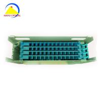 China Indoor 48 Port Lc Fiber Optic Patch Panel Cold Rolled Carbon for sale