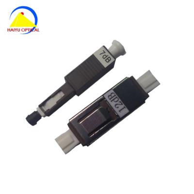 China 20db 30db MU Fiber Optical Attenuator APC UPC SC Attenuator For EDFA DWDM for sale
