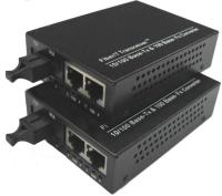 China Audio Singlemode LEEE 802.3 Single Fiber Converter Half Duplex for sale