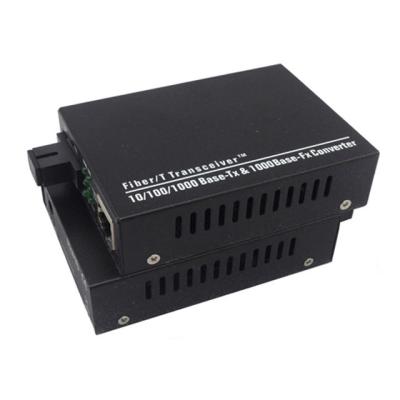 China 1000M Singlemode RJ45 Fiber Optic Transceivers For FTTX for sale