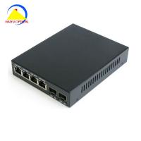 China Fiber Optic SFP 120km SM Fiber Media Converter With CSMA for sale