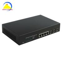 China HYG 4 Port Fiber Optic Sfp Media Converter For Network Solution for sale