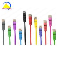 China Cat6 Rj45 568b 24awg Cat5e Lzsh Optical Patch Cord For Network for sale