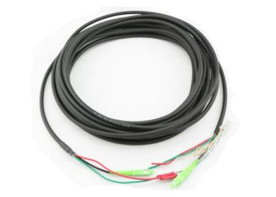 China PVC/LSZH Sheath GTTS 0.75MM Fiber Optic Hybrid Cable for sale