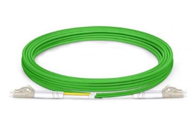 China MM OM5 100G Duplex Fiber Patch Cord LC To LC UPC Flexible for sale