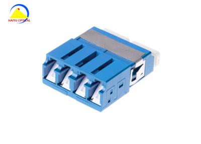 China LC UPC Quad Optic Adapter APC Plastic Singlemode Zirconia With Internal Shutter for sale