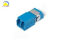 China 0.15dB Rohs Singlemode Fiber Optic Adapter LC UPC Optical Fiber Adapter for sale