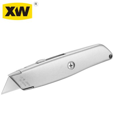 China Compact Classic Zinc Quick Change Utility Knife 154.5*35*17mm SX75 for sale