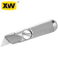 China 136*31.5*20mm Znic Twist Open Safety Utility Knife Folding Utility Knives SX79-2 for sale