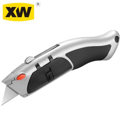 China Push Button Utility Knives Plastic Handle 176*46.5*26.5mm SX2600 for sale