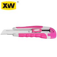 China 9mm/18mm Blade Width Snap Off Utility Knives For Industrial And Construction SX82N for sale