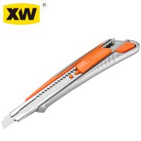 China Aluminum Snap Off Blade Cutters 9mm Slide Locking Mechanism SX096 for sale