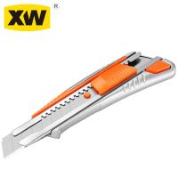 China SX098 Aluminum Snap off Blade Cutters with High Carbon Steel blade and AUTO LOCK system for sale
