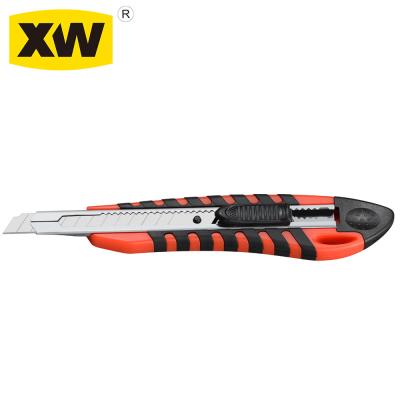China SX759N  Soft Rubber Snap Off Blade Cutters With 9mm Blade for sale