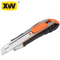 China SX828 Snap Off Blade Cutters With Hardened Zinc Housing And Soft Touch TPR Grip for sale