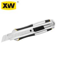 China 18MM Auto Load Aluminum Alloy Snap Off Knife 165.5*36.5*23mm SX9018 for sale