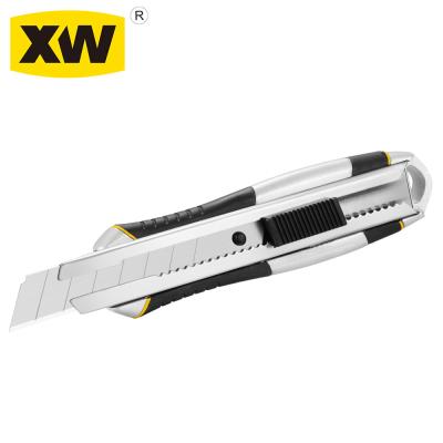 China 18MM Auto Load Aluminum Alloy Snap Off Knife 165.5*36.5*23mm SX9018 for sale