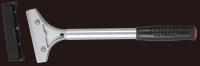 China Handheld Long Aluminium Scraper With Plastic Grip Cleaning Scraper SX802N for sale