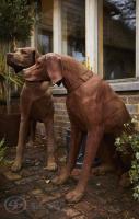 China Cast iron animal sculpture dog crafts AA-017 for sale