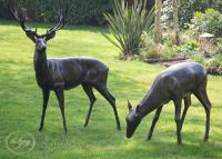 China Standing deer & lying deer of American country retro creative idea AA-018 for sale