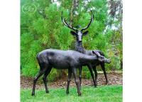 China Standing deer & lying deer of American country retro creative idea AA-018 for sale