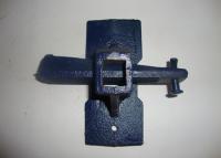 China Cheap price  75*110*4mm Pressed wedge clamp 45#steel  Q215 building fitting for sale