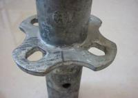 China Scaffolding Round Ring/ Ringlock Q235/Q345/ZG45 surface Silver construction accessories for sale