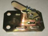 China Cheap price  75*110*4mm Pressed wedge clamp 45#steel  Q215 building fitting for sale