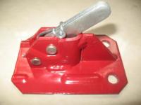 China Cheap price  75*110*4mm Pressed wedge clamp 45#steel  Q215 building fitting for sale