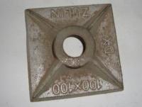 China Cheap price forged anchor steel or ductile iron nut plate of scaffolding parts building fittings for sale