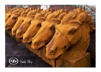China TJ-001 Horse Head / Horse / Head sculpture / Stallion / Cast iron head / Cast iron for sale