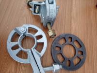 China Cheap price 100% steel Q235 Scaffold-couplers 48.3*48.3mm OR as your demands building fitting for sale