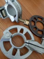 China Cheap price 100% steel Q235 Scaffold-couplers 48.3*48.3mm OR as your demands building fitting for sale