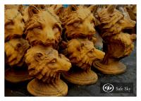 China TJ-005 Three wolf head for sale